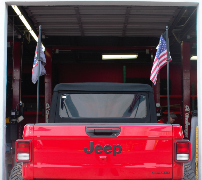 Jeep Gladiator Flag pole mount kit | USA Suspension Co.